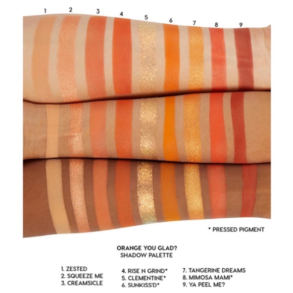 Colourpop | Makeup | Colourpop Orange You Glad 9pan Pressed Powder ...
